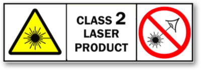 Safety of Class 2 visible-beam lasers