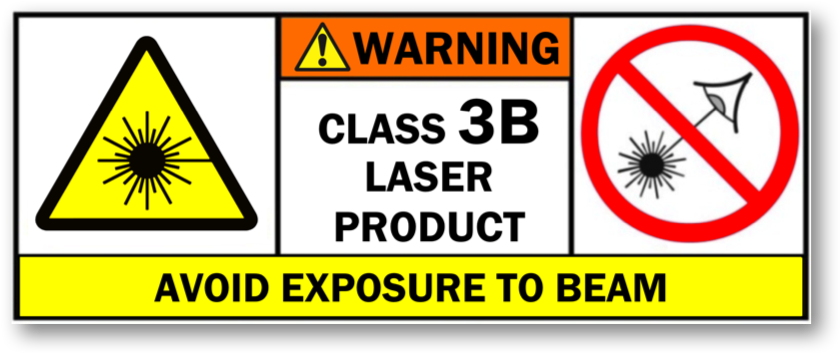 Safety of Class 3B visible-beam lasers